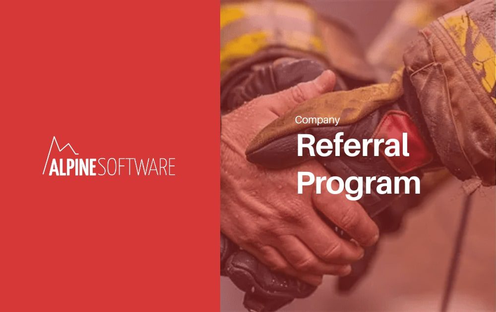 Referral Program - RedAlert From Alpine Software, Fire Department RMS ...