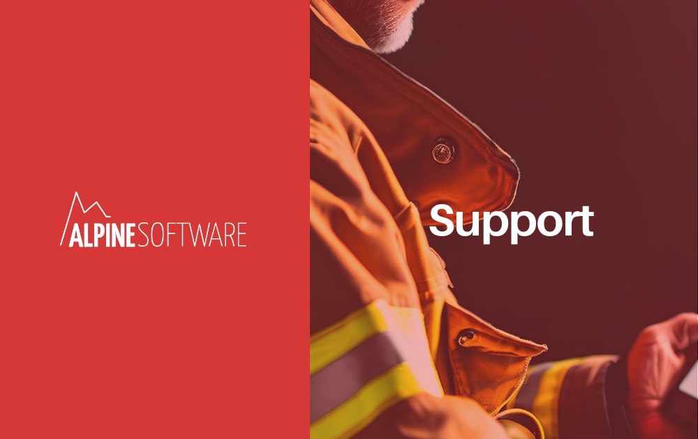 Support - RedAlert From Alpine Software, Fire Department RMS Software Fire Department Software ...
