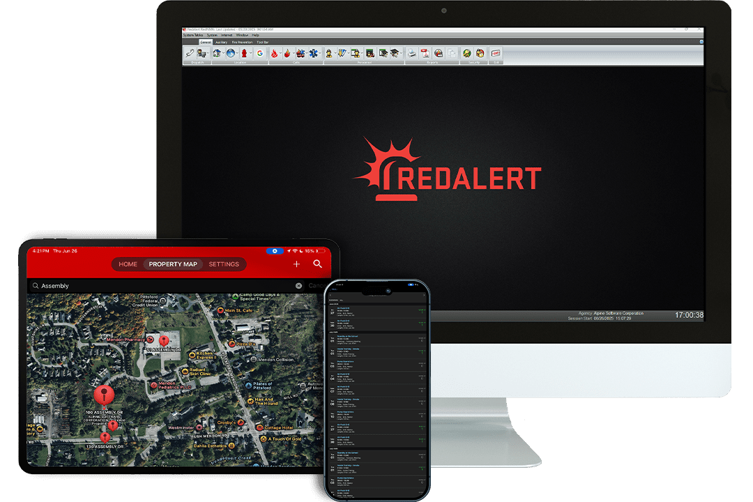 Products - RedAlert From Alpine Software, Fire Department RMS Software